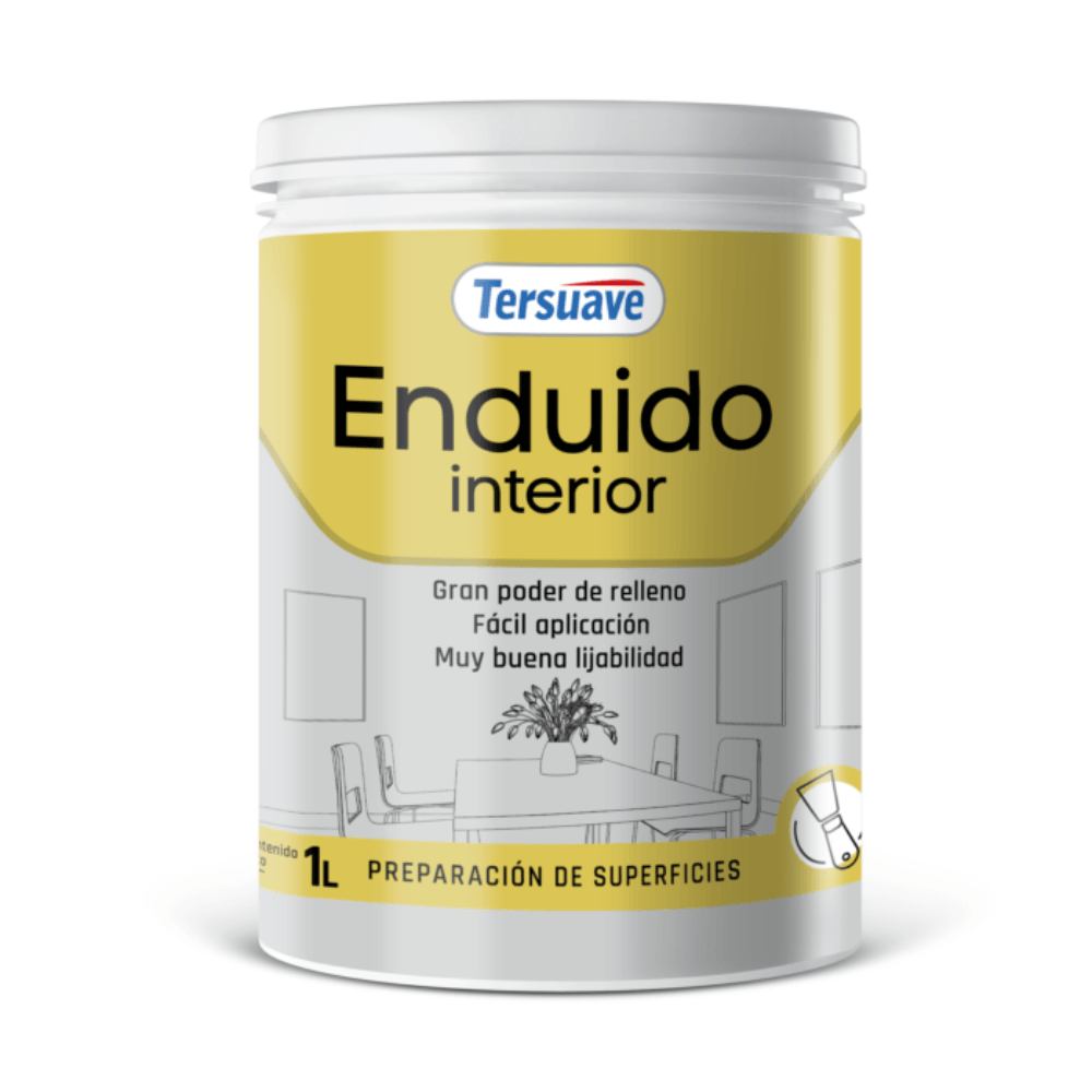 Enduido Para Interior Plástico Tersuave 1 L